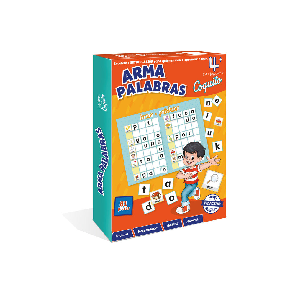 Juego de arma palabras Coquito · Coquito